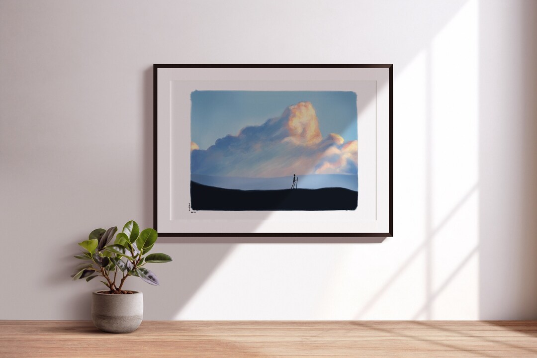 Wanderer A3 Wanderer Poster Printable Graphic Poster Graphics for ...