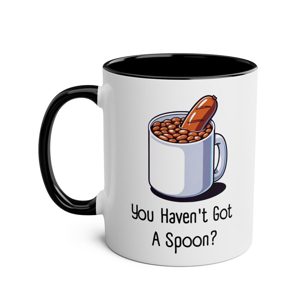 Alan Partridge Mug | Beans & Sausage Design | Funny British TV Series ...