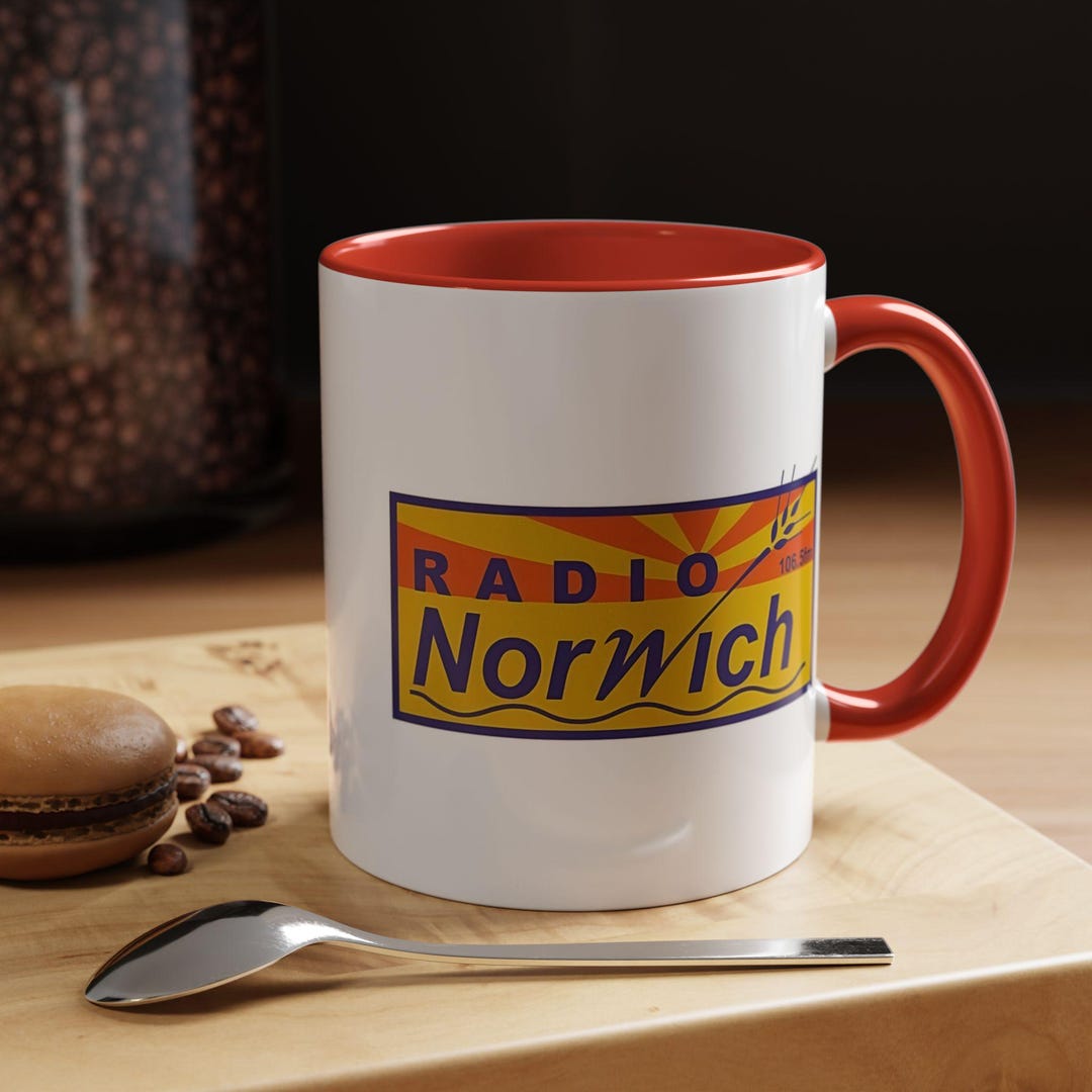 Radio Norwich Mug | Alan Partridge Logo Design | British Comedy Gift ...
