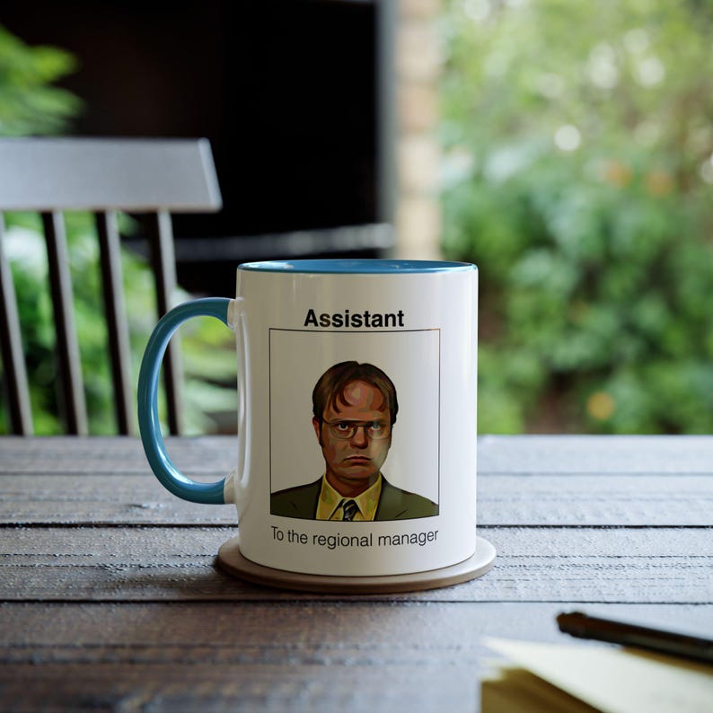 Dwight Schrute Mug | Assistant to the Regional Manager Quote | the ...