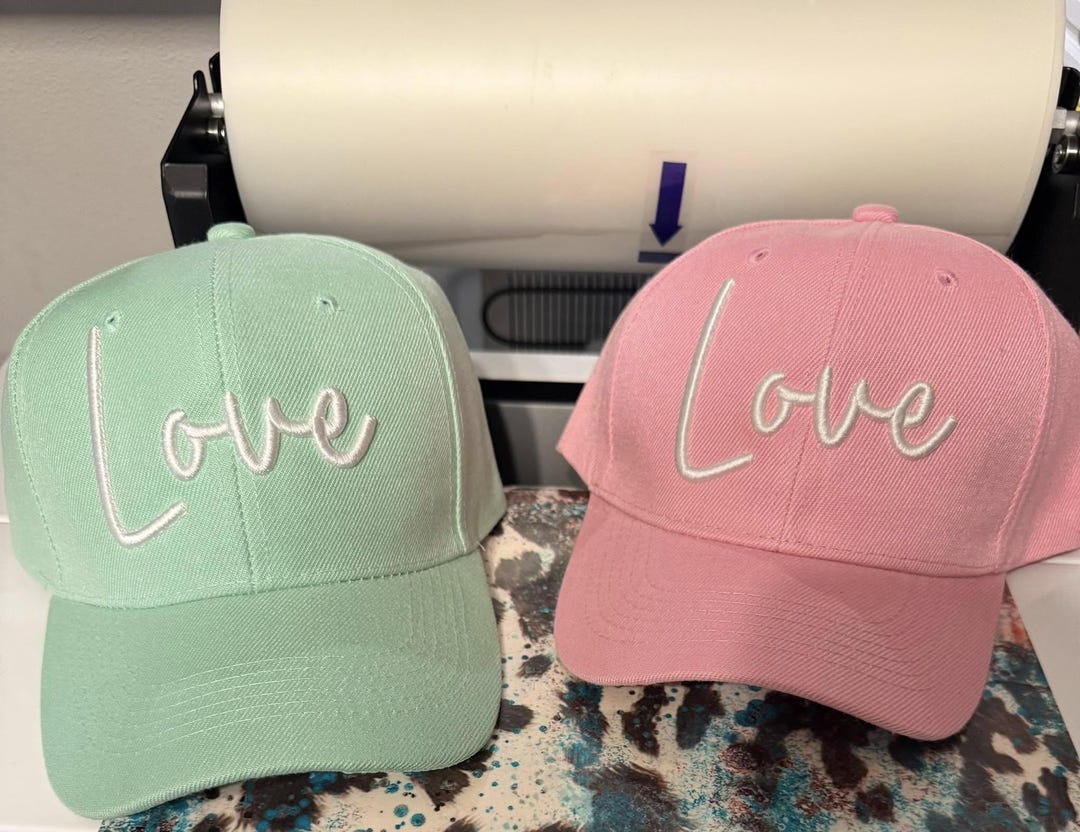 3D Puff Embroidered Hat – Custom Raised Letter Embroidery Cap ...