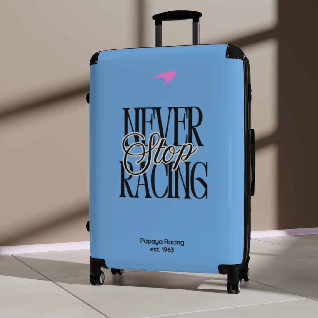 Mclaren F1 Suitcase, F1 Fans Travel Bag, Racing Enthusiasts Luggage ...