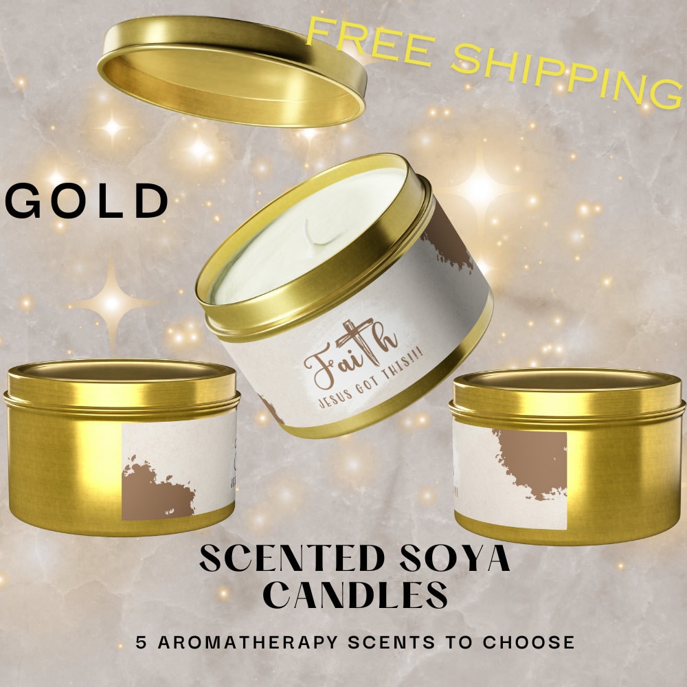 Jesus Got This Faith Scented Tin Candles 4oz, Christian Aromatherapy ...