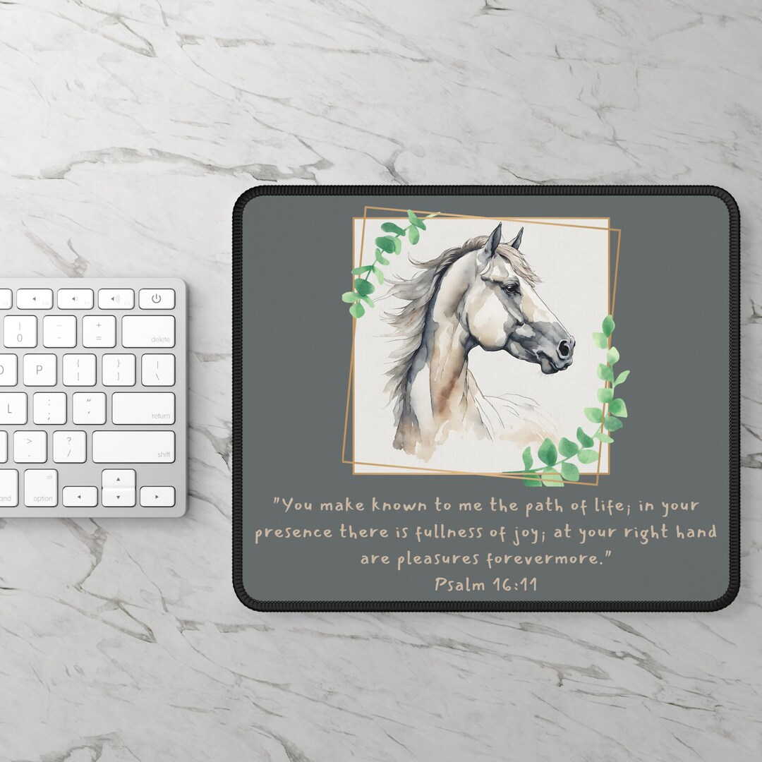 Christian Mouse Pad, Biblical Mouse Pad, Faith Mouse Pad, Scripture ...