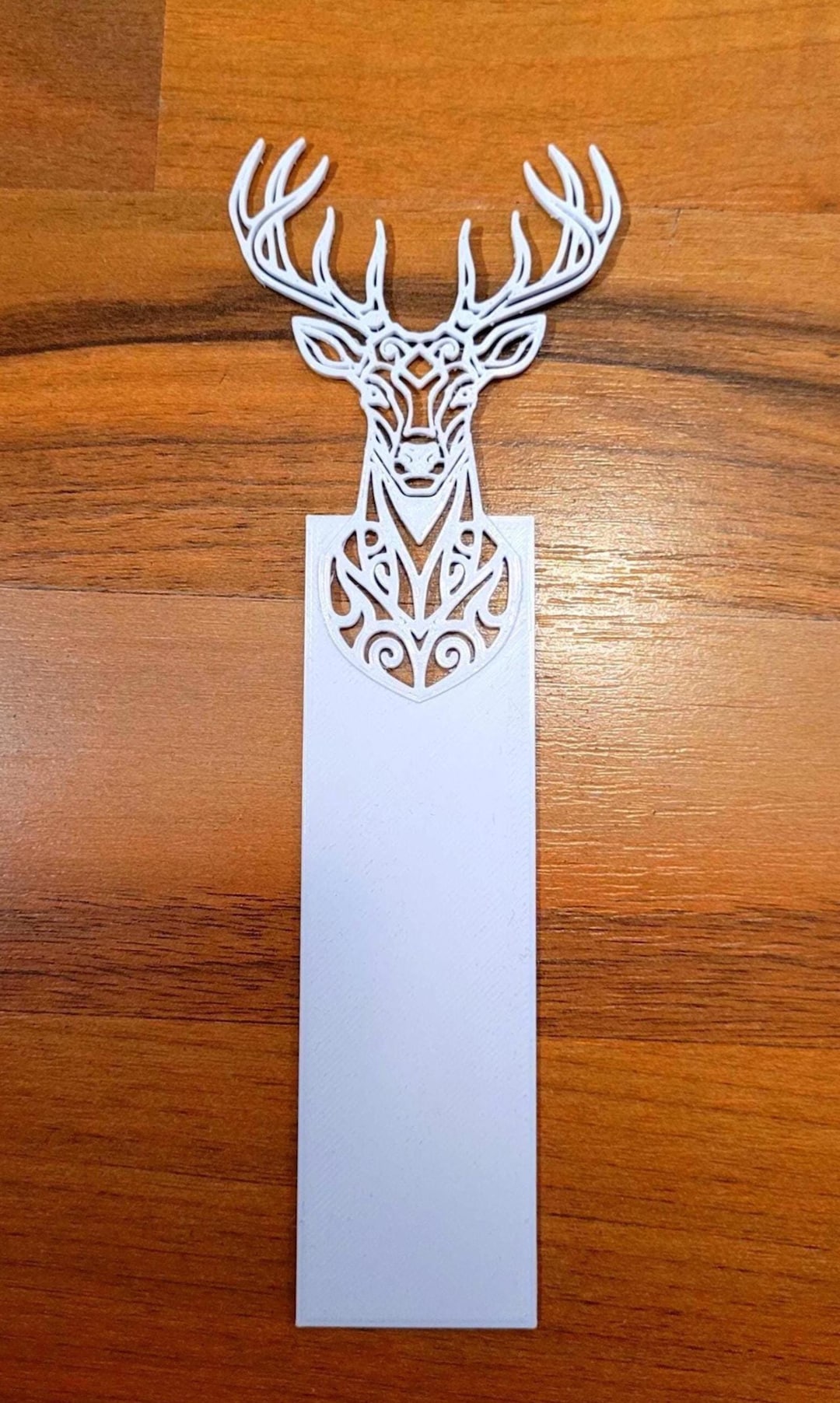 3D Printable Deer Bookmark (STL File), Book Accessory, Animal Bookmark ...