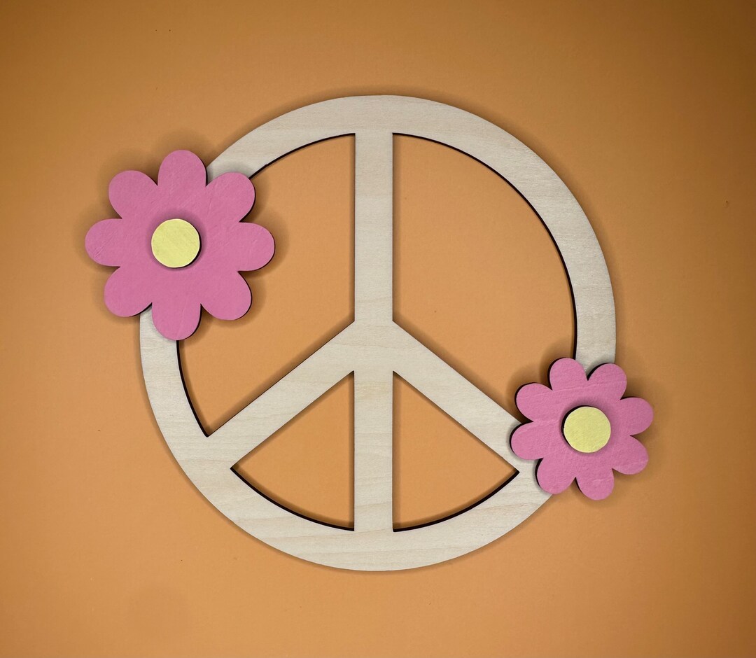 Peace Sign Room Decor - Etsy