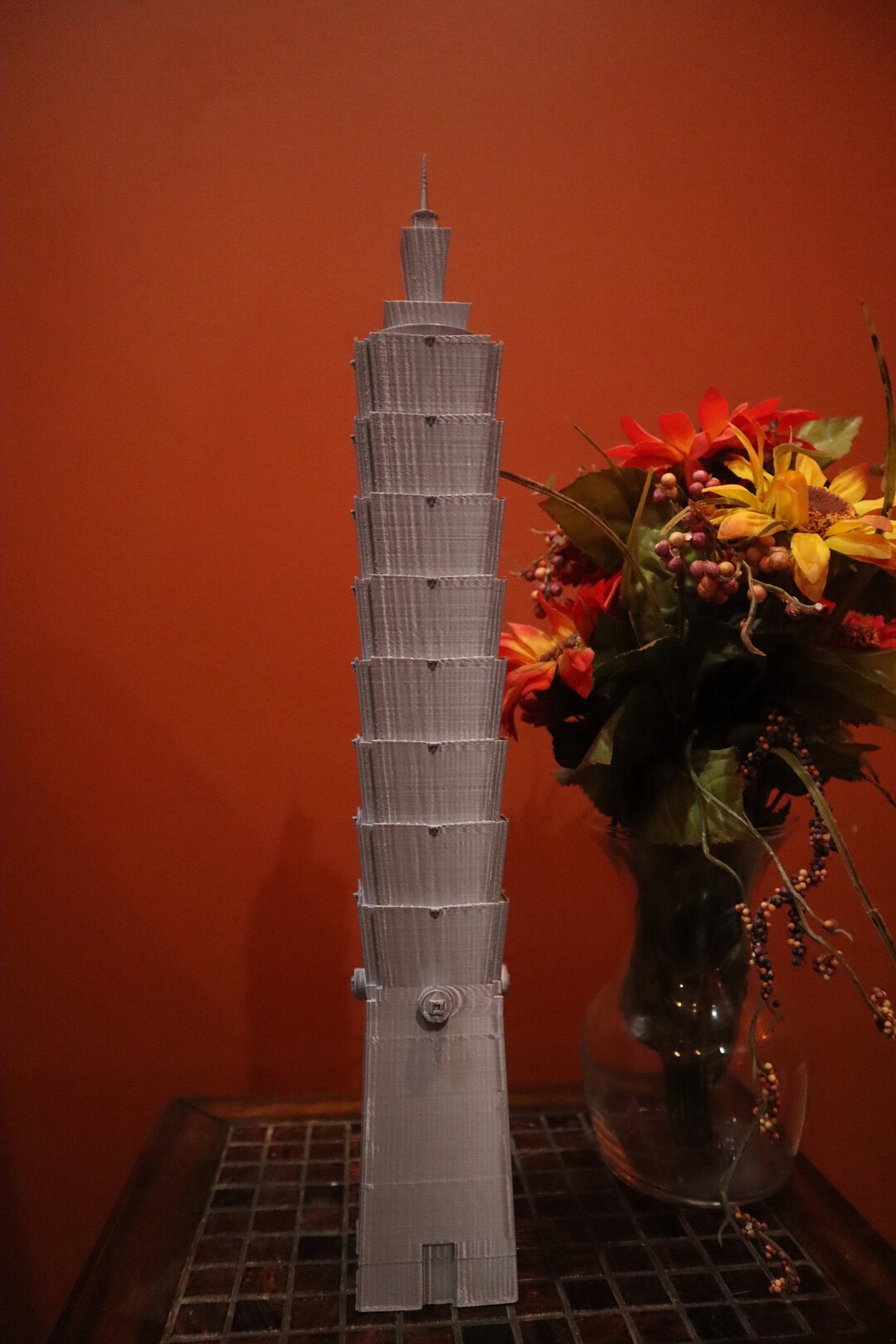 Taipei 101 3D Printed Skyscraper Model Architectural Decor - Etsy
