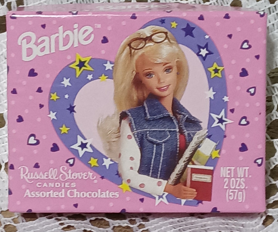Russell Stover Candies Barbie Assorted Chocolates Box . Sku - Etsy