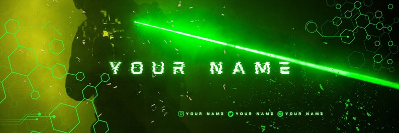 Stand Out From the Stream: Tactical Banners Set for Social Media! - Etsy