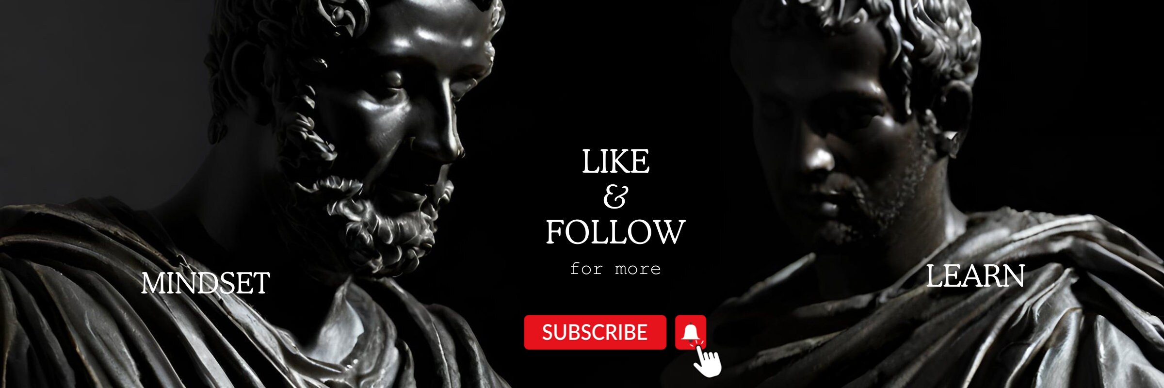 Stoicism Set of Custom Stream Banners for Twitch, Youtube, Twitter - Etsy