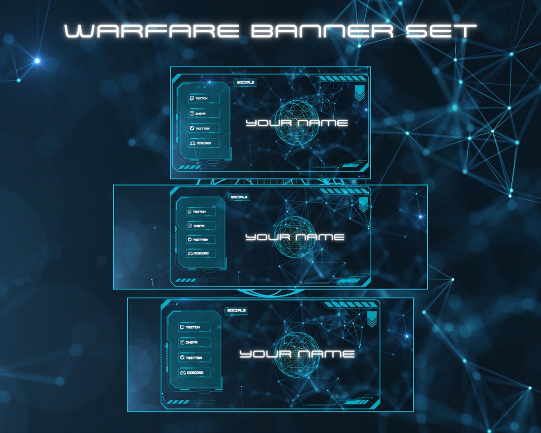 Modern Warfare Custom Twitch Banner Set! - Etsy