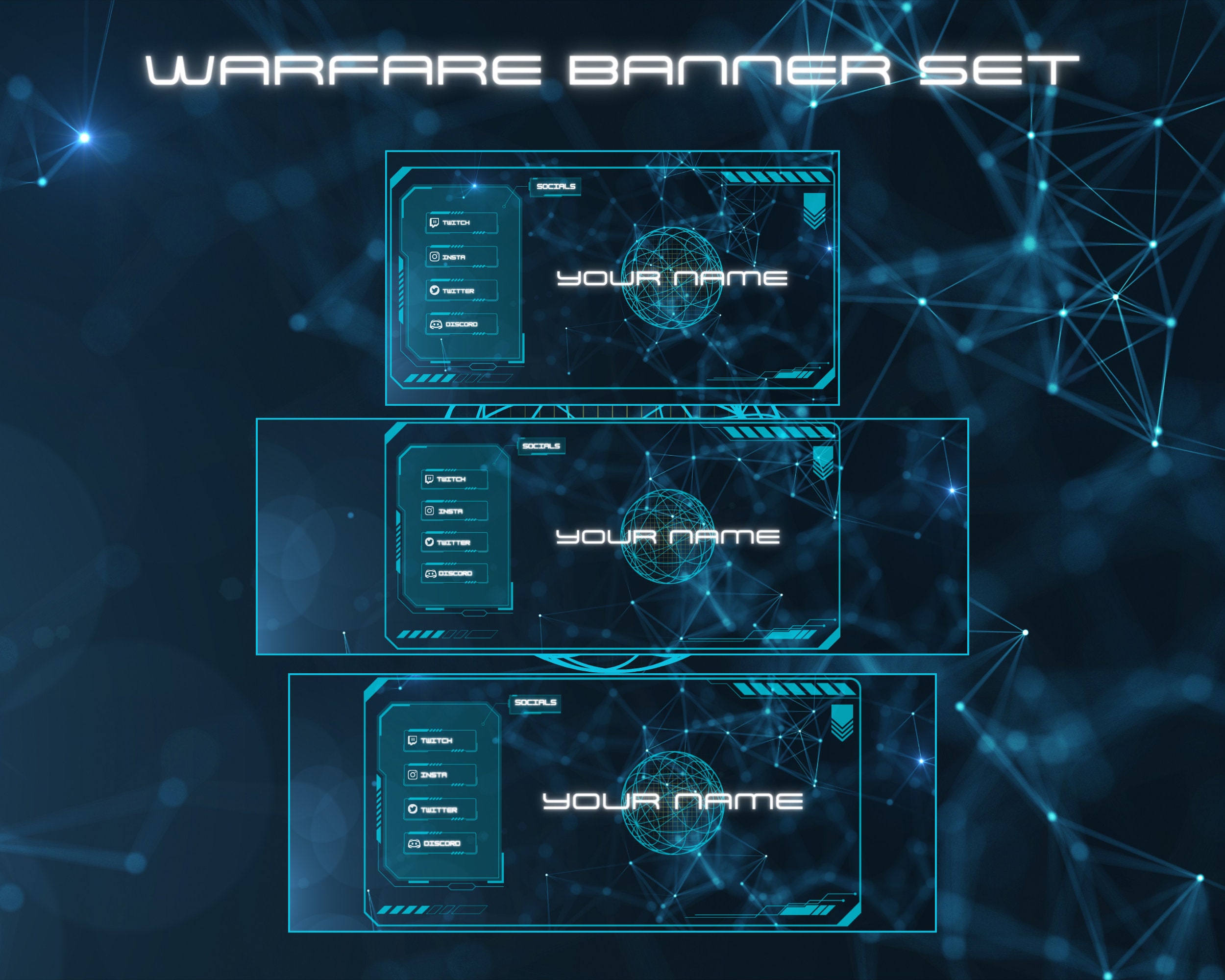 Modern Warfare Custom Twitch Banner Set - Etsy
