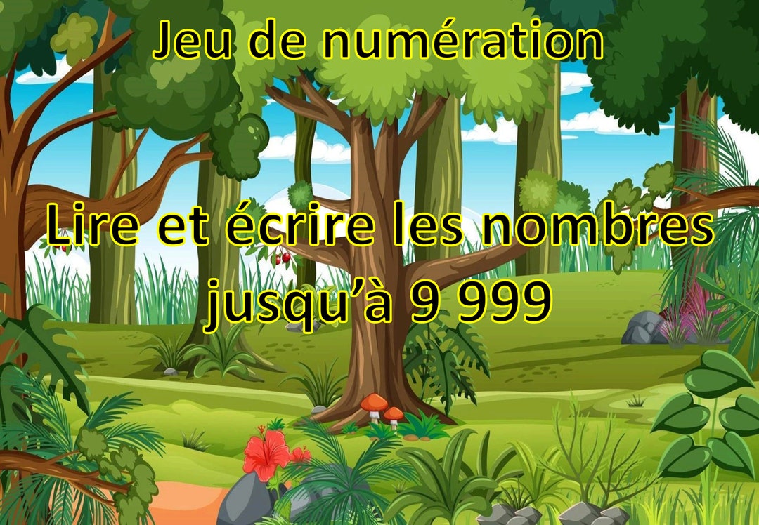 Board Game Numbering CE2/CM Read and Write Numbers up to 9,999 - Etsy ...