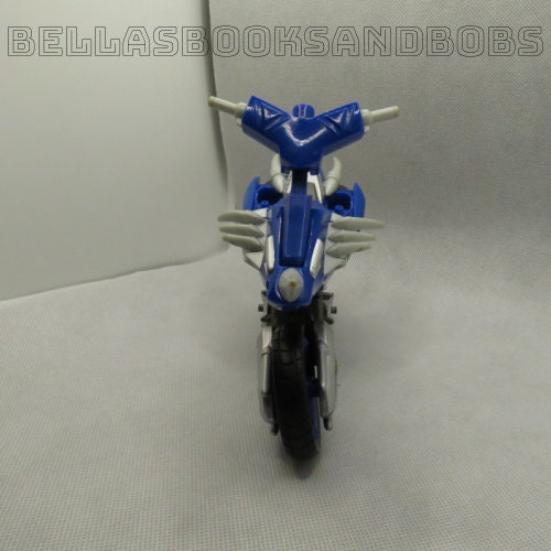 Power Rangers Dino Thunder Vehicle Blue Motorcycle 7 - Etsy