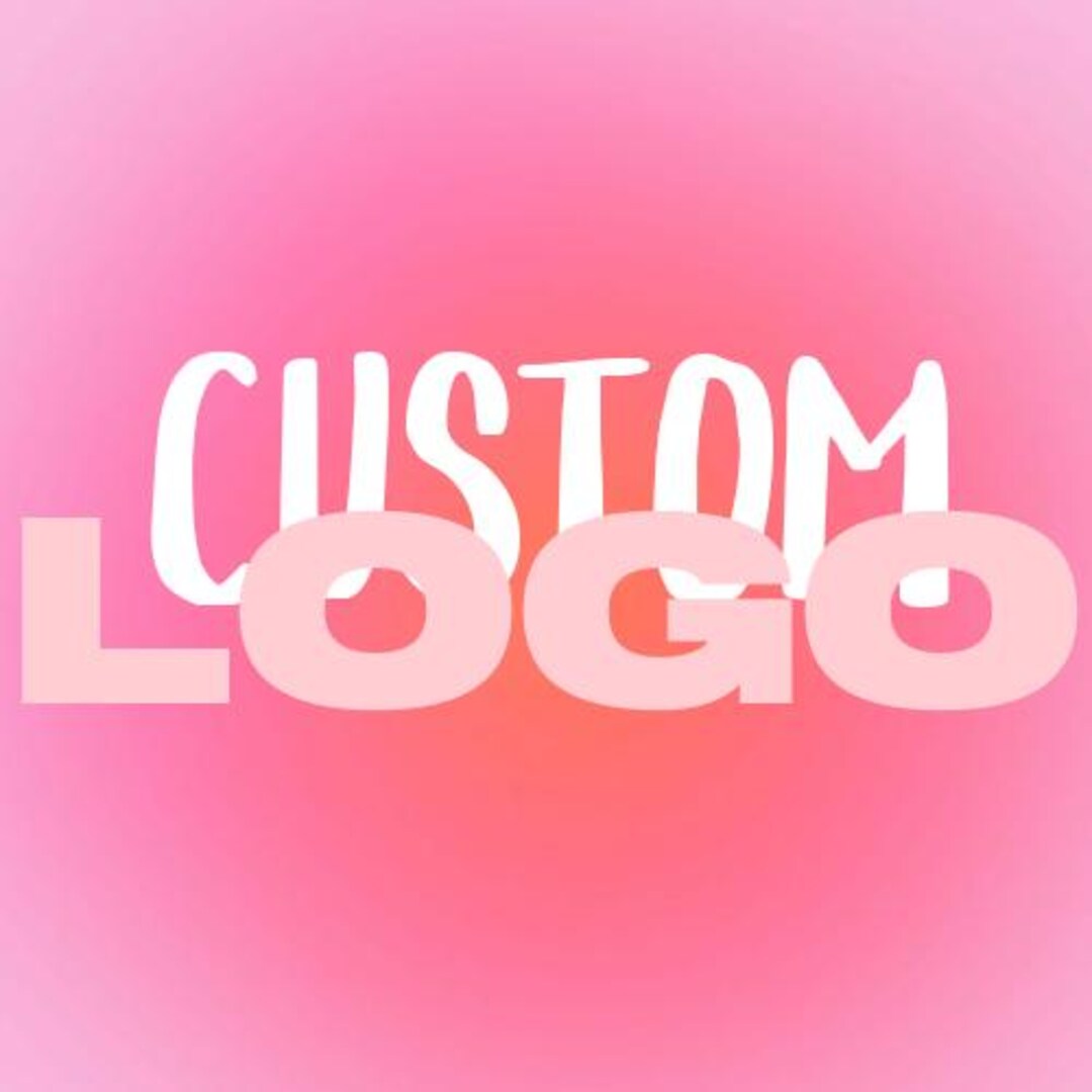 Custom Logos Digital Files Art PNG Images Preppy Modern Boho Floral - Etsy