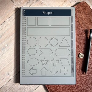 Shapes and Diagrams Compatible With the Remarkable Paper Pro | Images ...