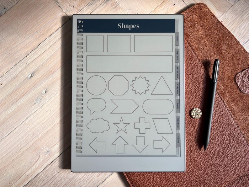 Shapes and Diagrams Compatible With the Remarkable Paper Pro Images to ...