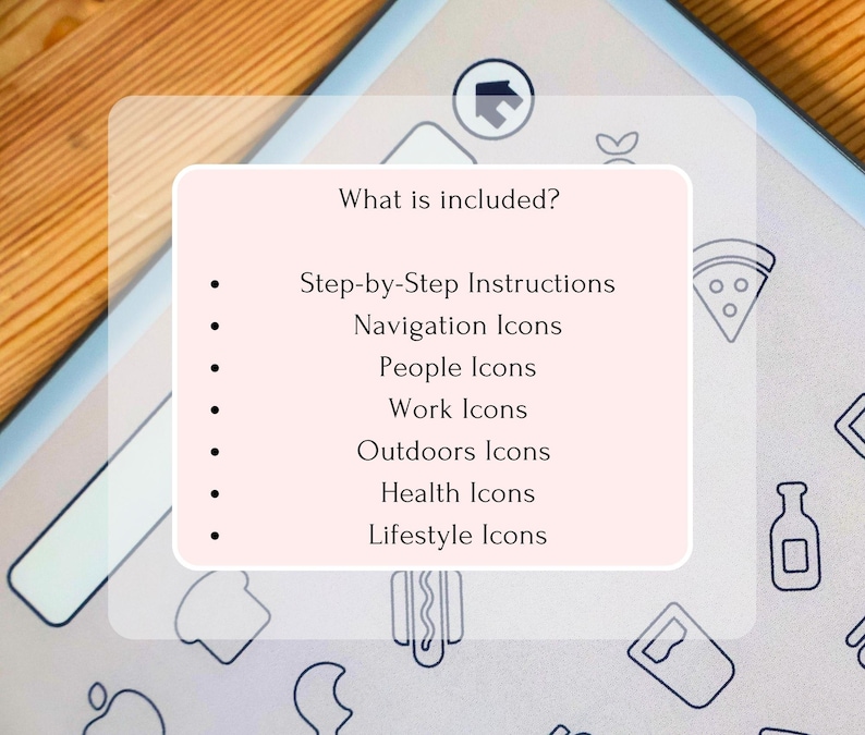 Instant Icons 2 for the Remarkable, Simply Icons, Images Ready to ...