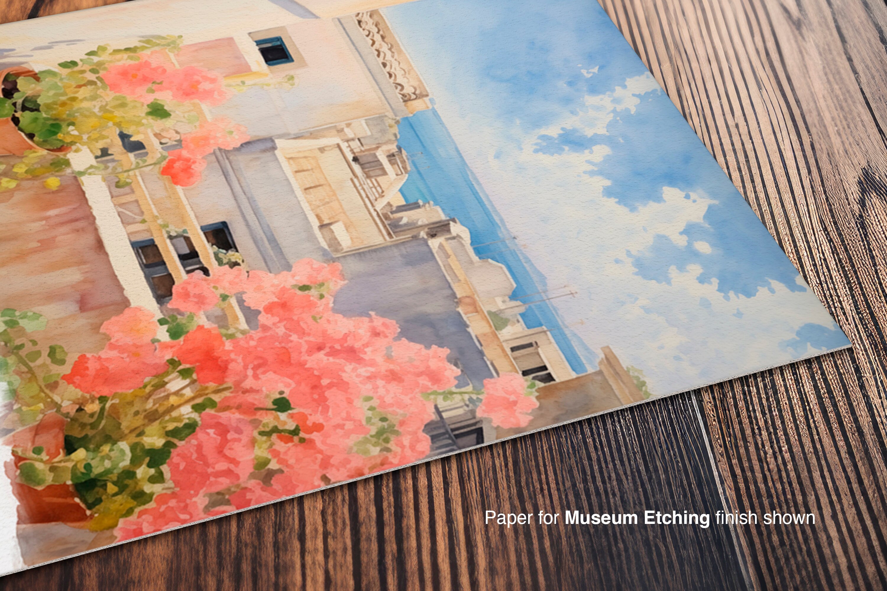 Rhodes Print Watercolor Rhodes Poster Rhodes Gift Greece Print Rhodes ...