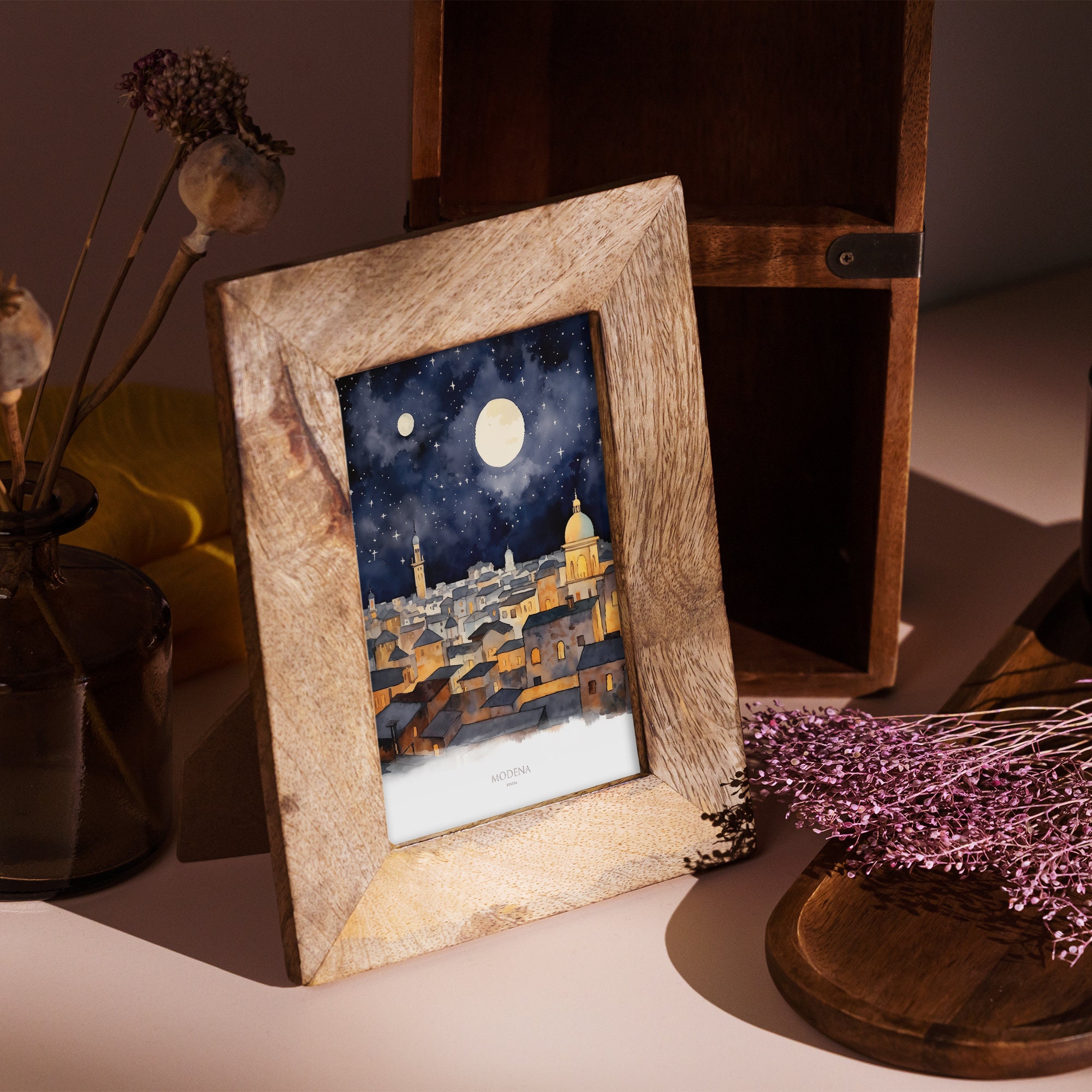 Modena Print Watercolor Modena Poster Modena Gift Italy Print Modena Wall Art Modena Painting - Etsy