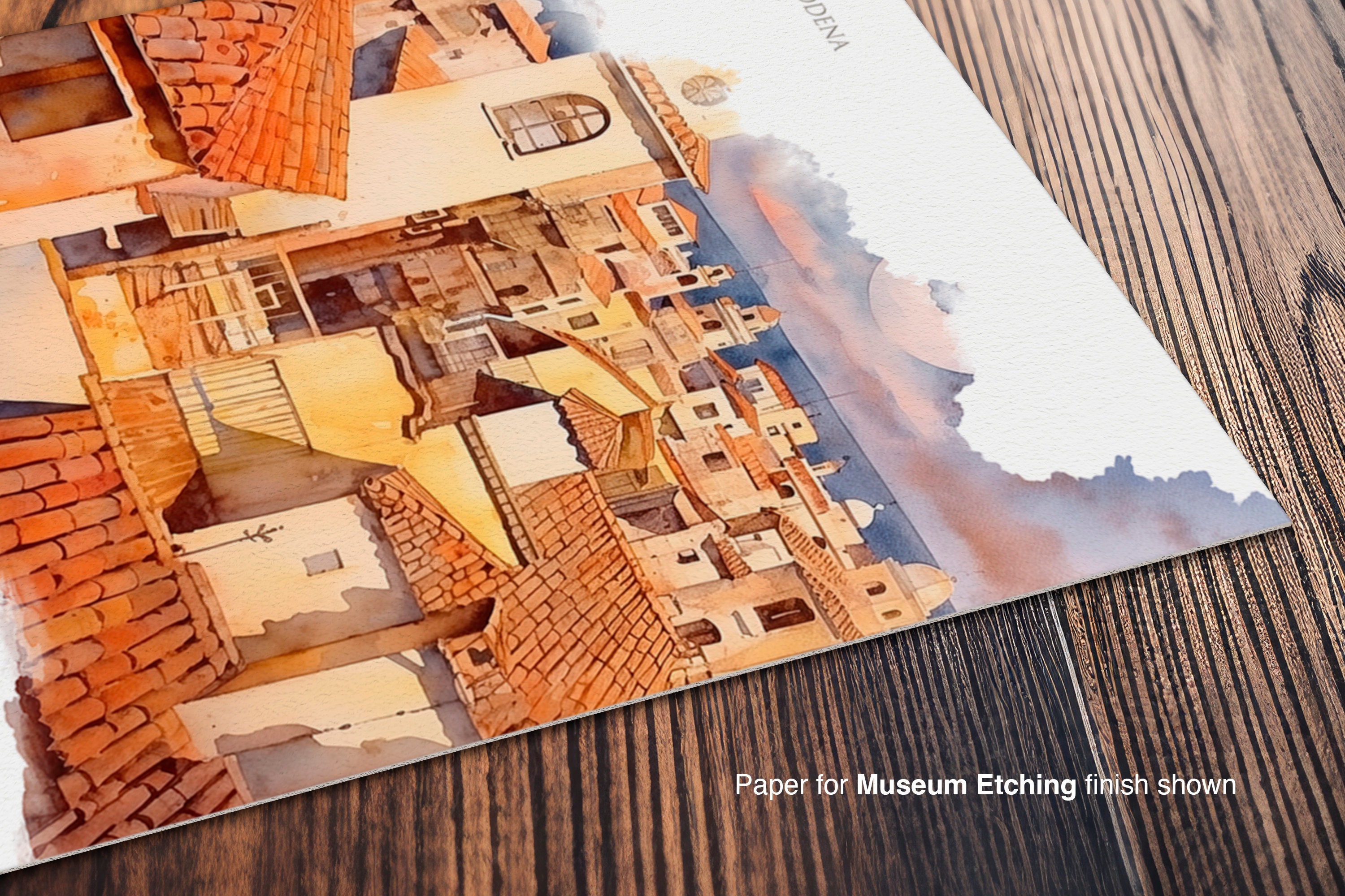 Modena Print Watercolor Modena Poster Modena Gift Italy Print Modena ...