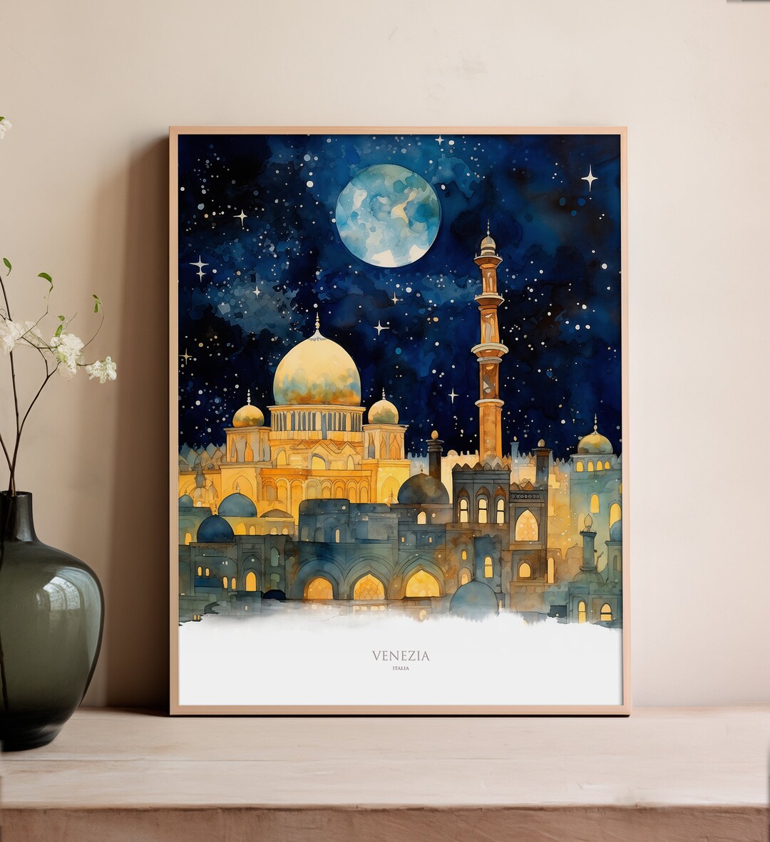 Venice Print Watercolor Venice Poster Venice Gift Italy Print Venice ...