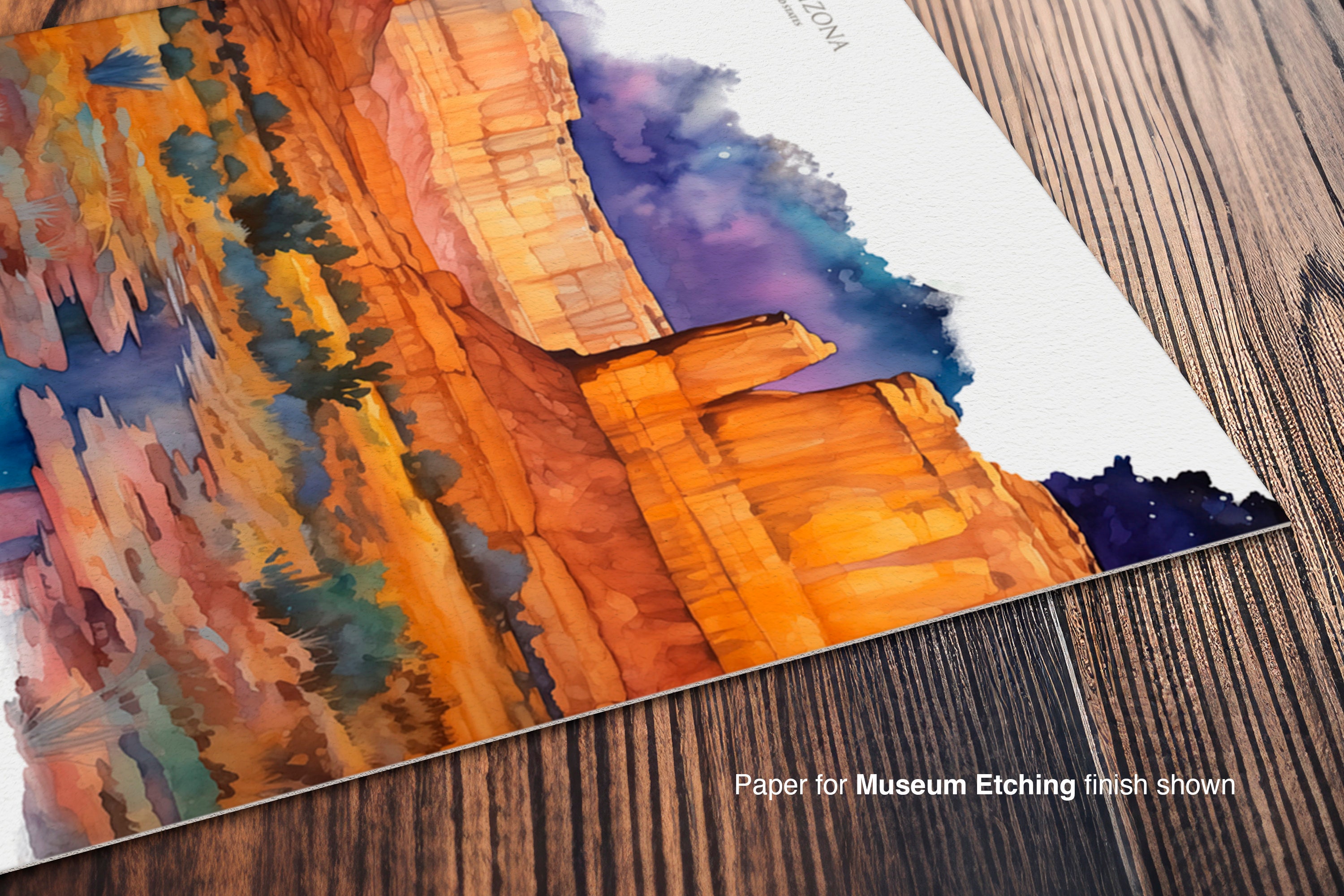 Arizona Print Watercolor Arizona Poster Arizona Gift United States ...