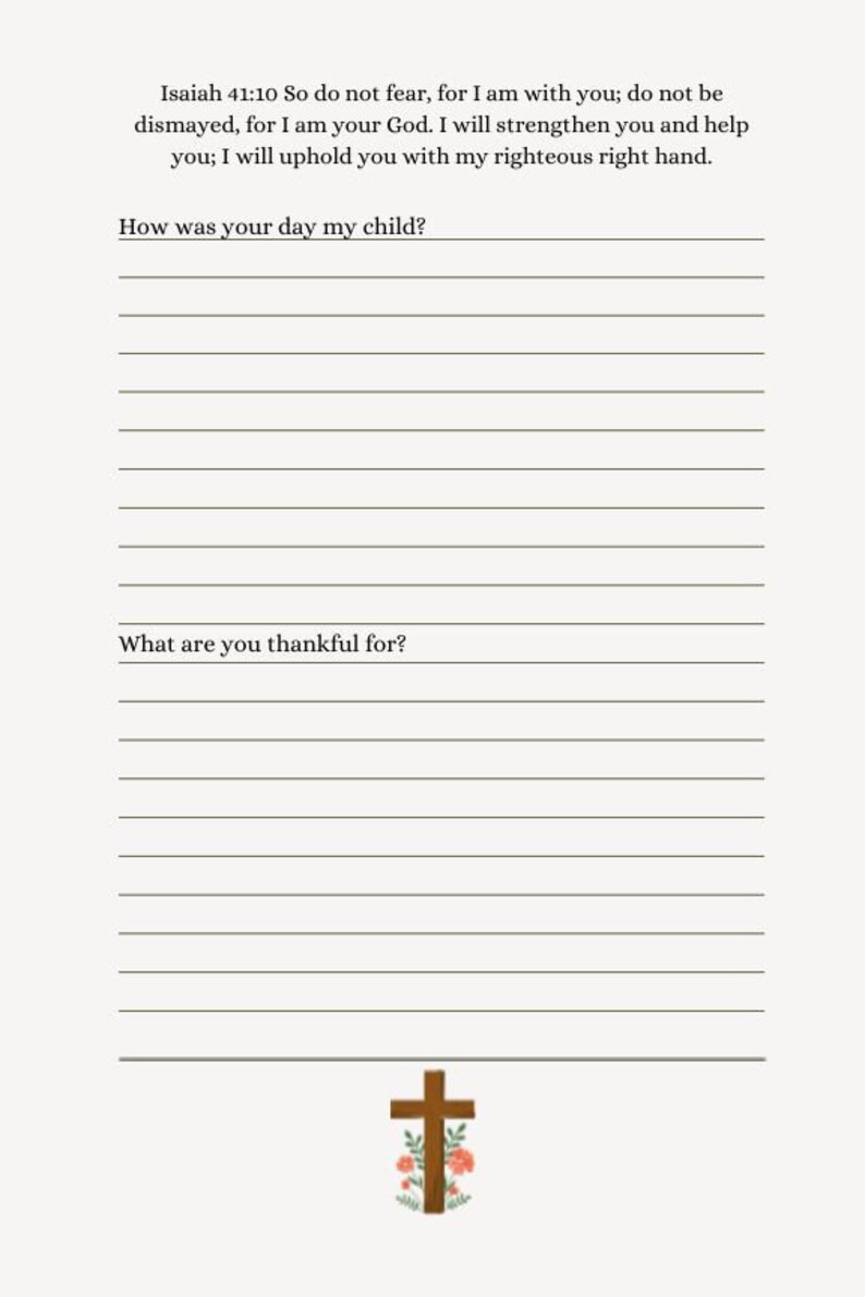 My Jesus Journal - Etsy