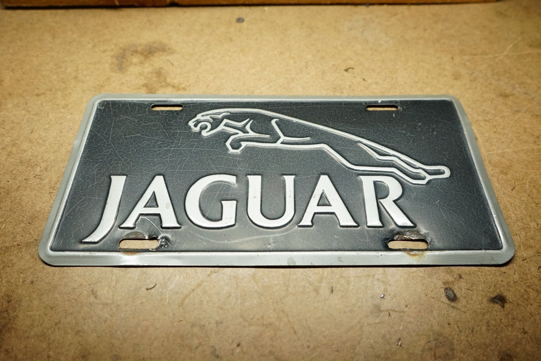 Jaguar Vanity License Plate - Etsy