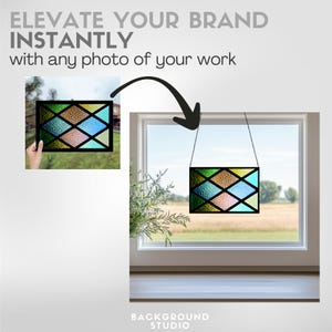 Modern Windows for Product Backgrounds, Virtual Background for Video ...