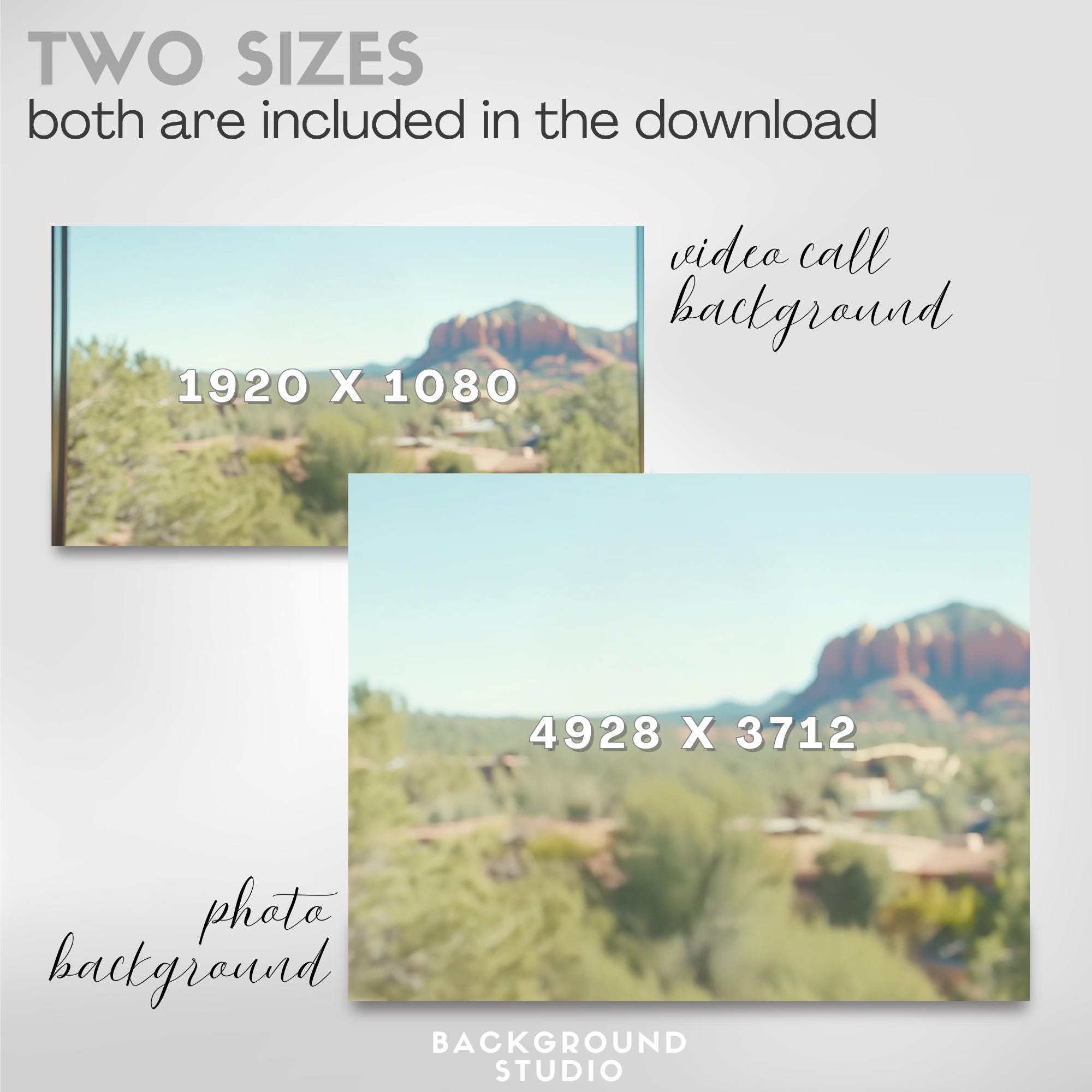 Southwest Virtual Background 10-pack, Natural Zoom Backgrounds, Virtual ...