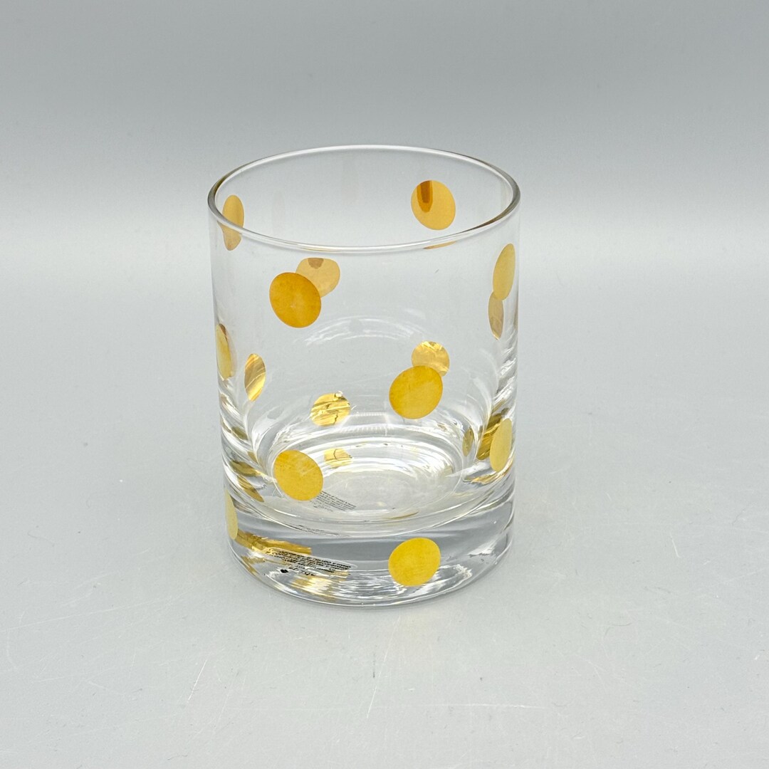 Kate Spade Glass With Gold Dots - Made Into Custom Scented 11oz Soy ...