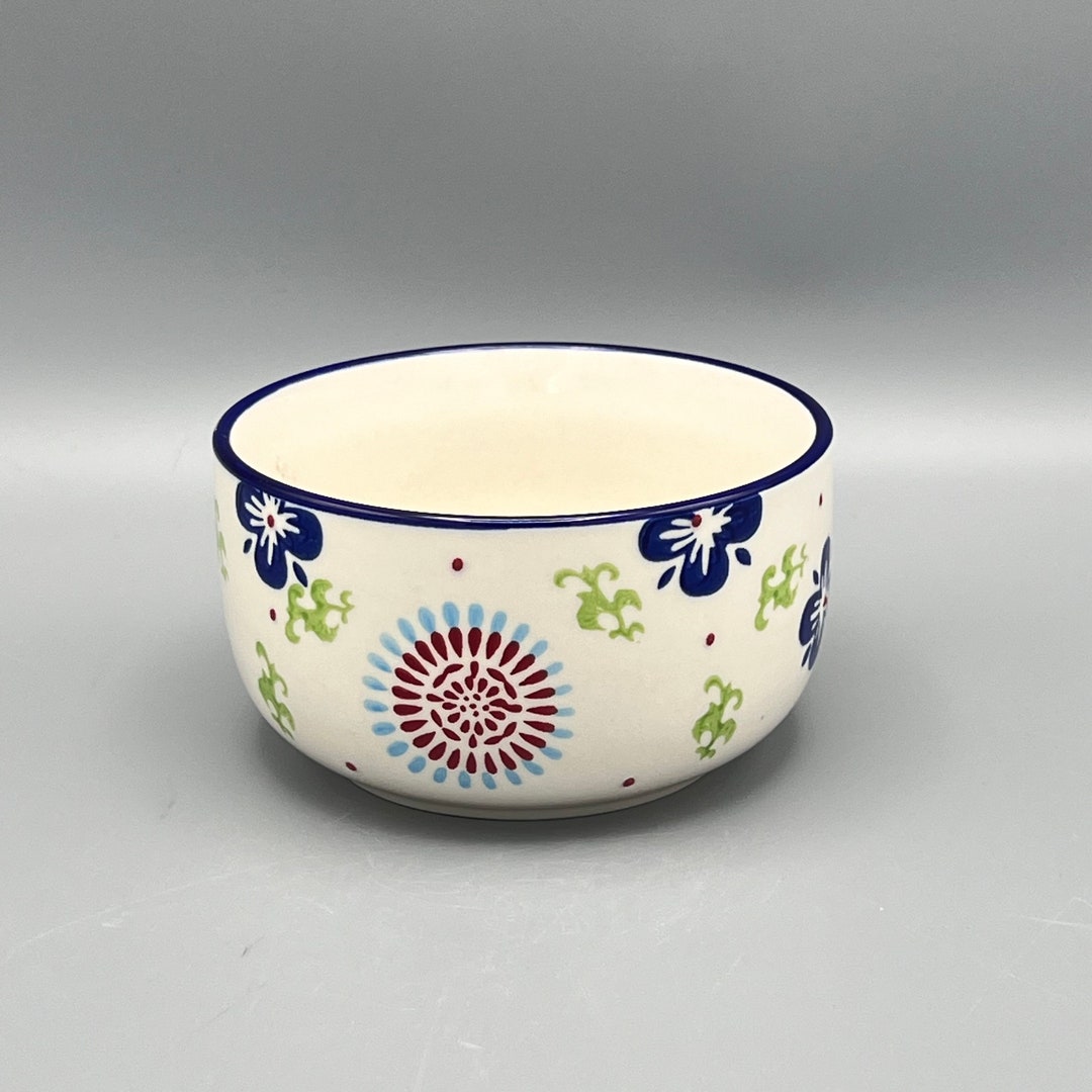 Signature Housewares Multi-colored Floral Patterned Bowl - Made Into ...