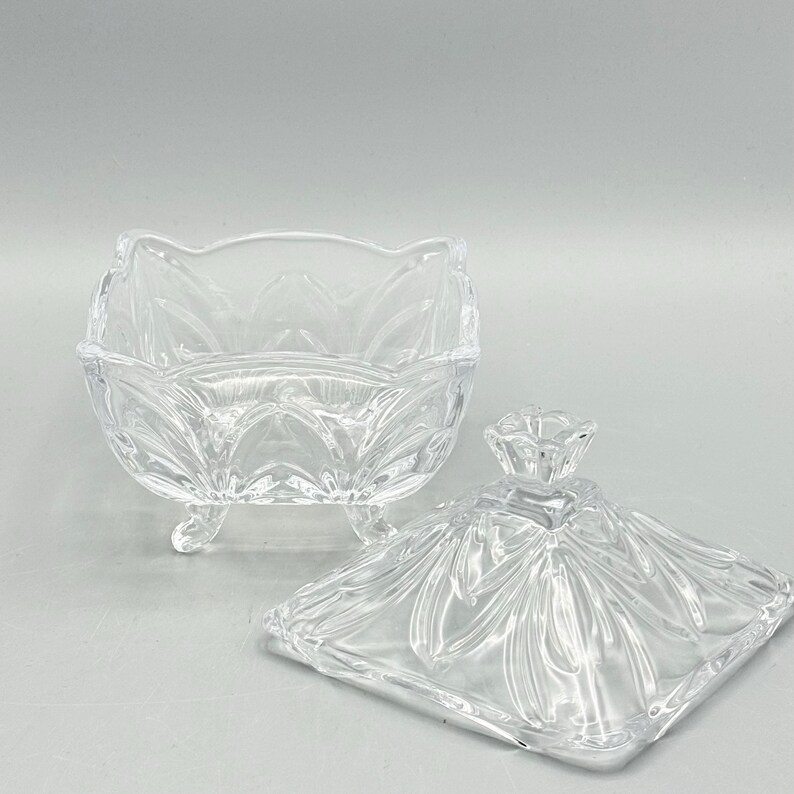 Custom Scented Soy Candle - 13oz - Serenade Crystal Candy Dish With Lid ...