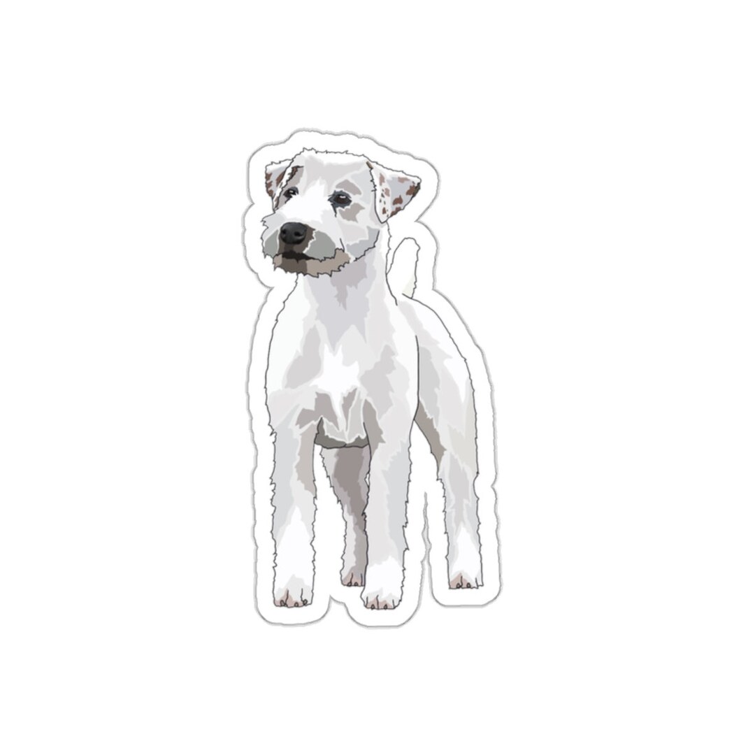 Parson Russell Terrier Die-cut Stickers - Etsy