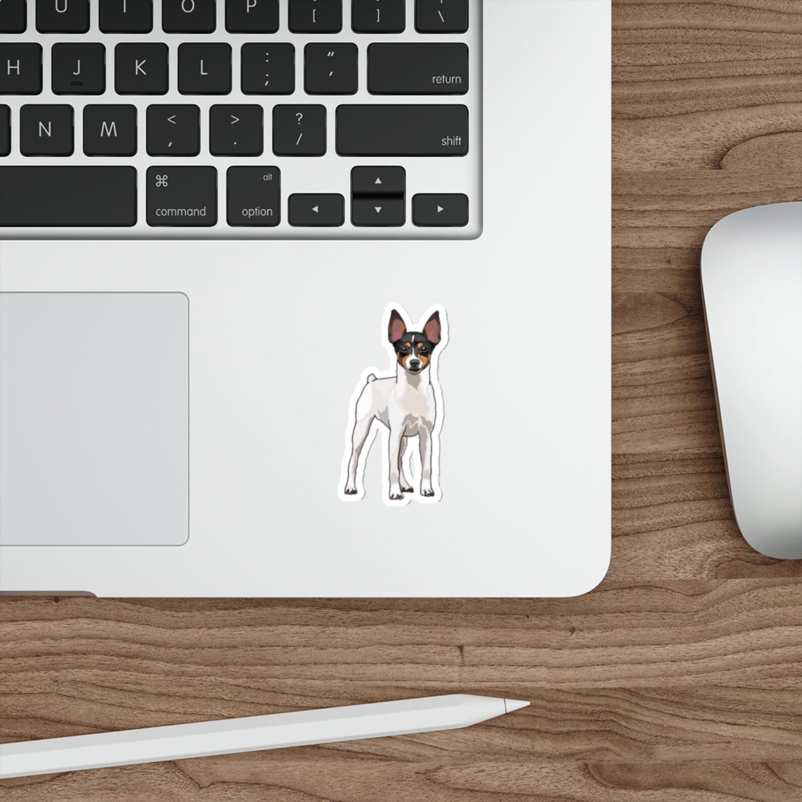 Toy Fox Terrier Die-cut Stickers - Etsy