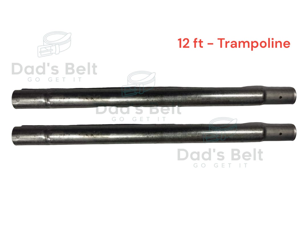 Set of 2 Trampoline Vertical Leg Extension 6A 12-foot Round Bounce Pro ...