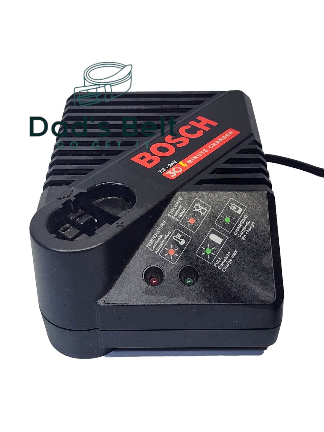 Bosch Battery Charger 30 Minute Charging BC130 7.2V 24V Compact ...
