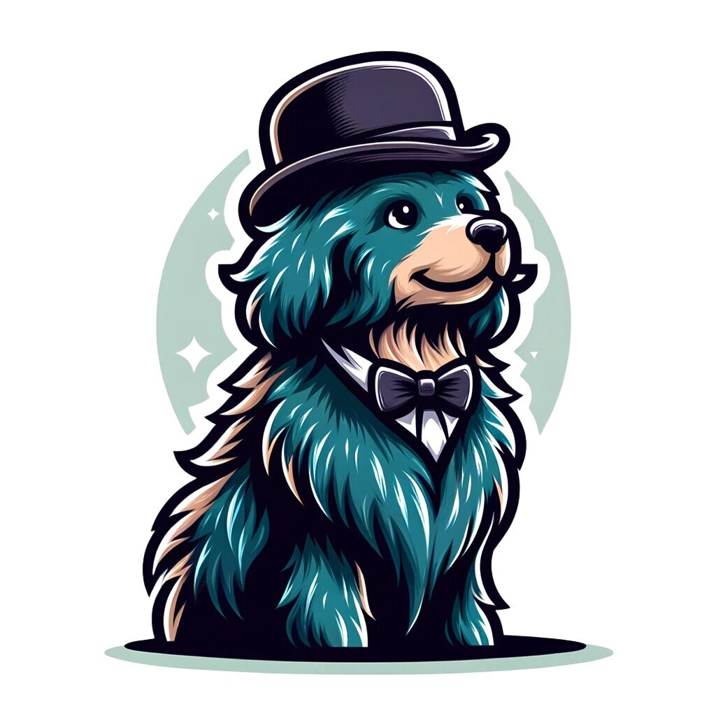 Clipart Cartoon Dogs Sophisticated Cartoon-style Dogs 5 Pack - Etsy