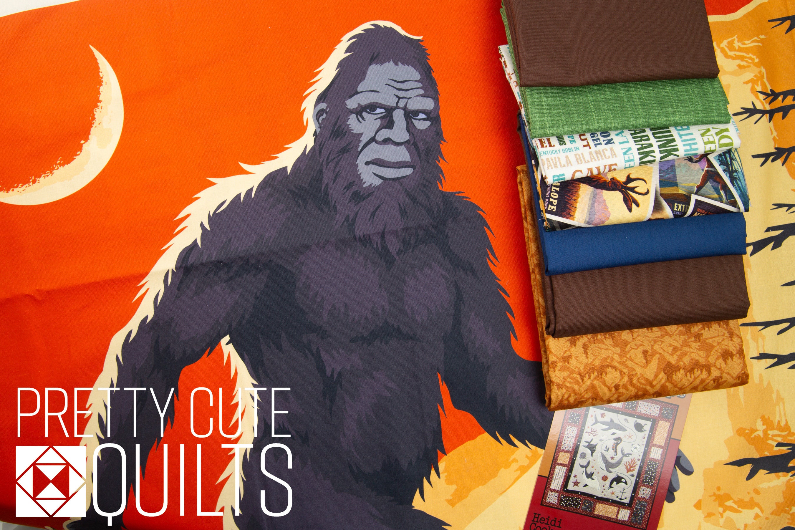 Bigfoot Quilt Kit | Includes Bigfoot Panel and Pattern | 59 X 67 in ...