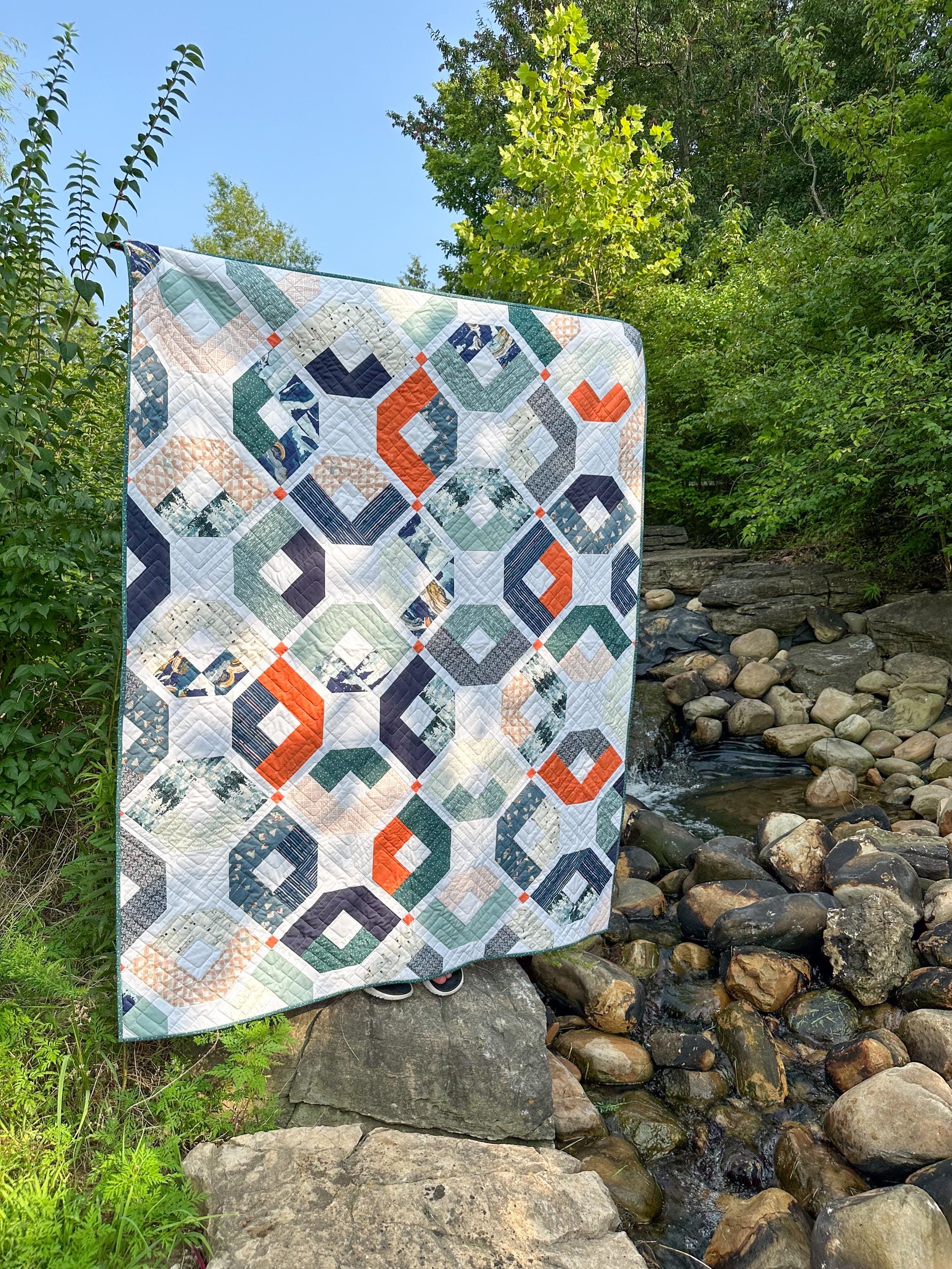 Precut Quilt Kit - Ready to Sew! | Elena Quilt Kit | Includes Printed ...
