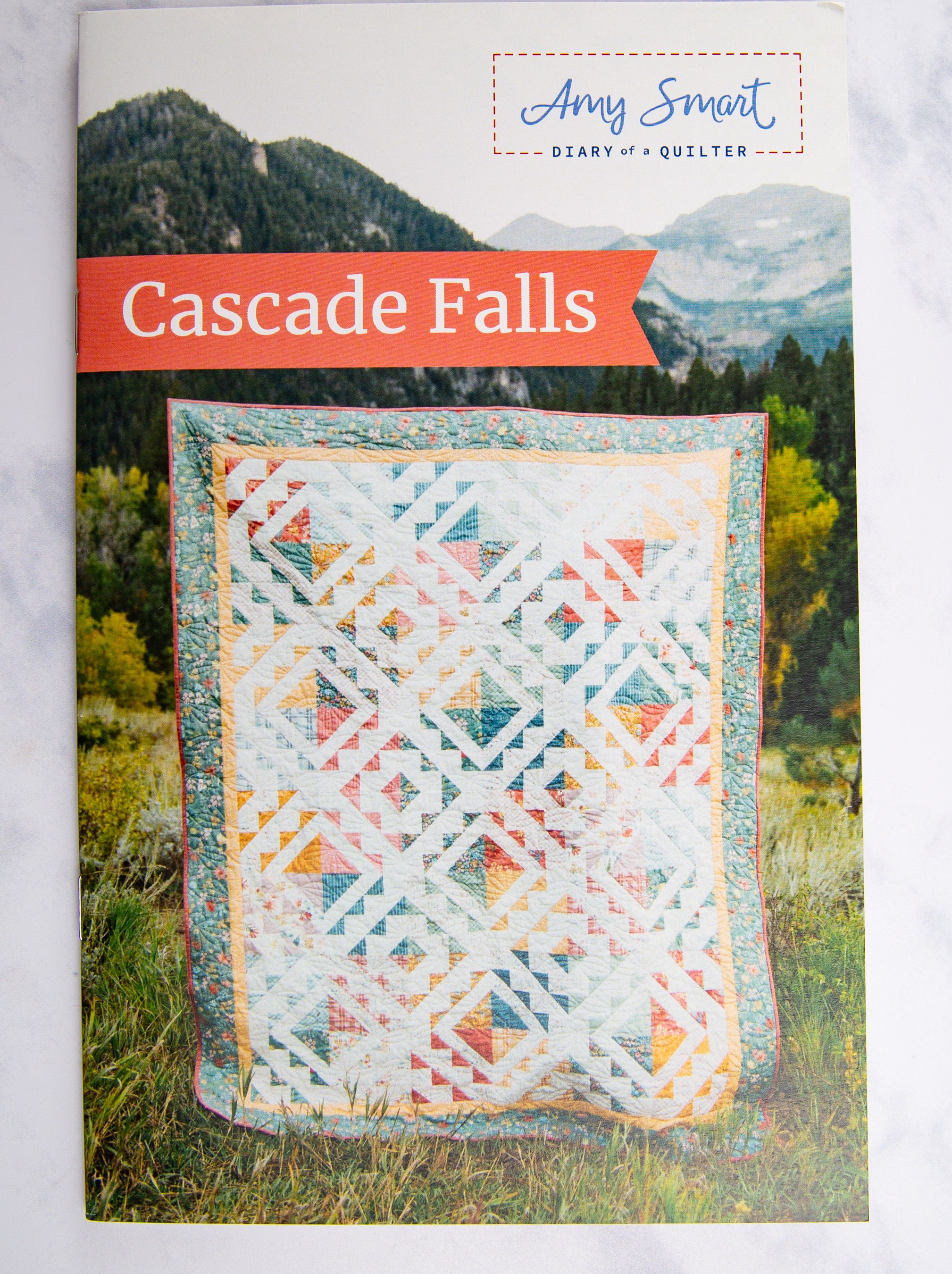 Cascade Falls Quilt Kit | Includes Pattern by Amy Smart | 60in X 76in ...
