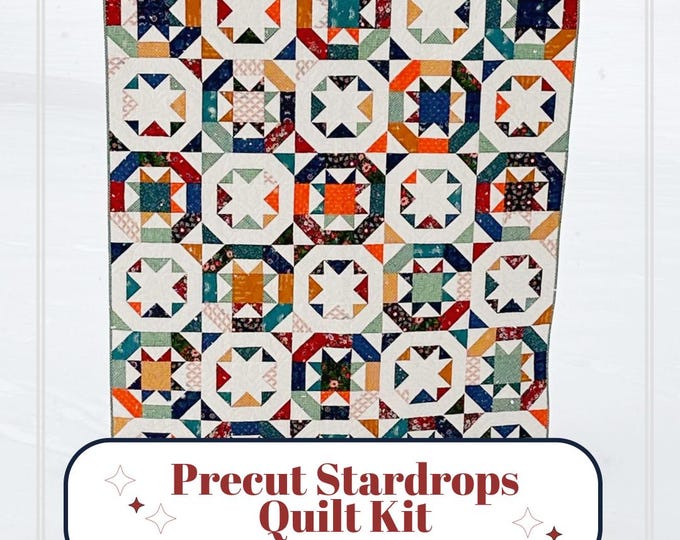 Precut Quilt Kit - Ready to Sew! - Extra Long Version | Starlight Quilt ...