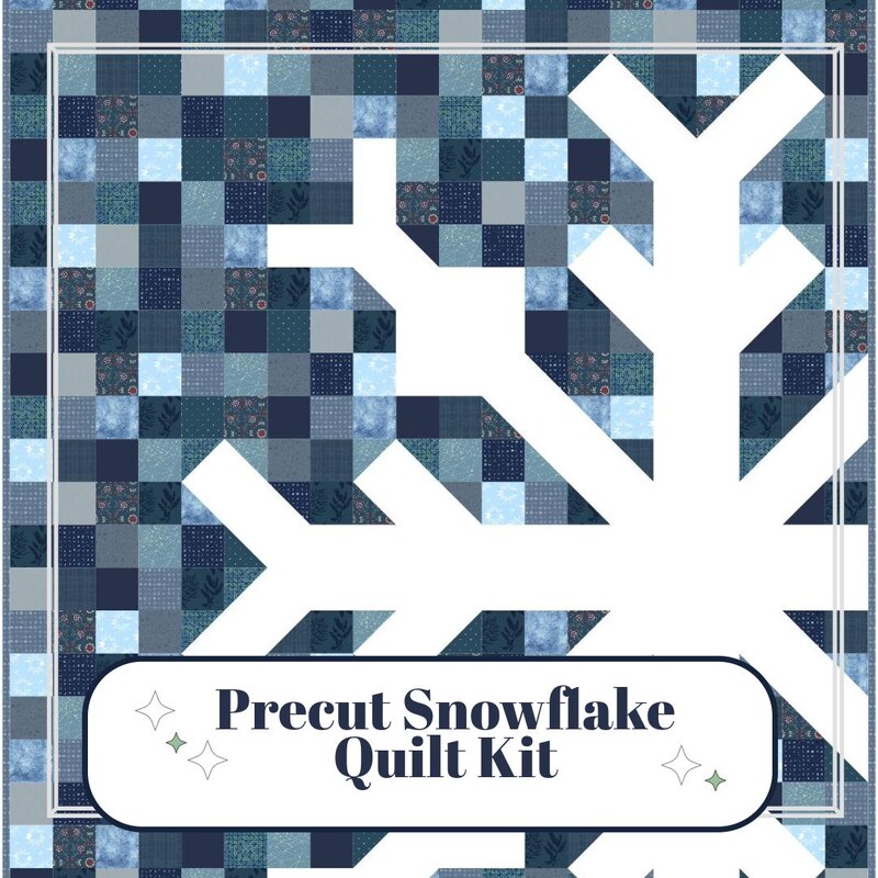 Snowflake Quilt Kit - Etsy