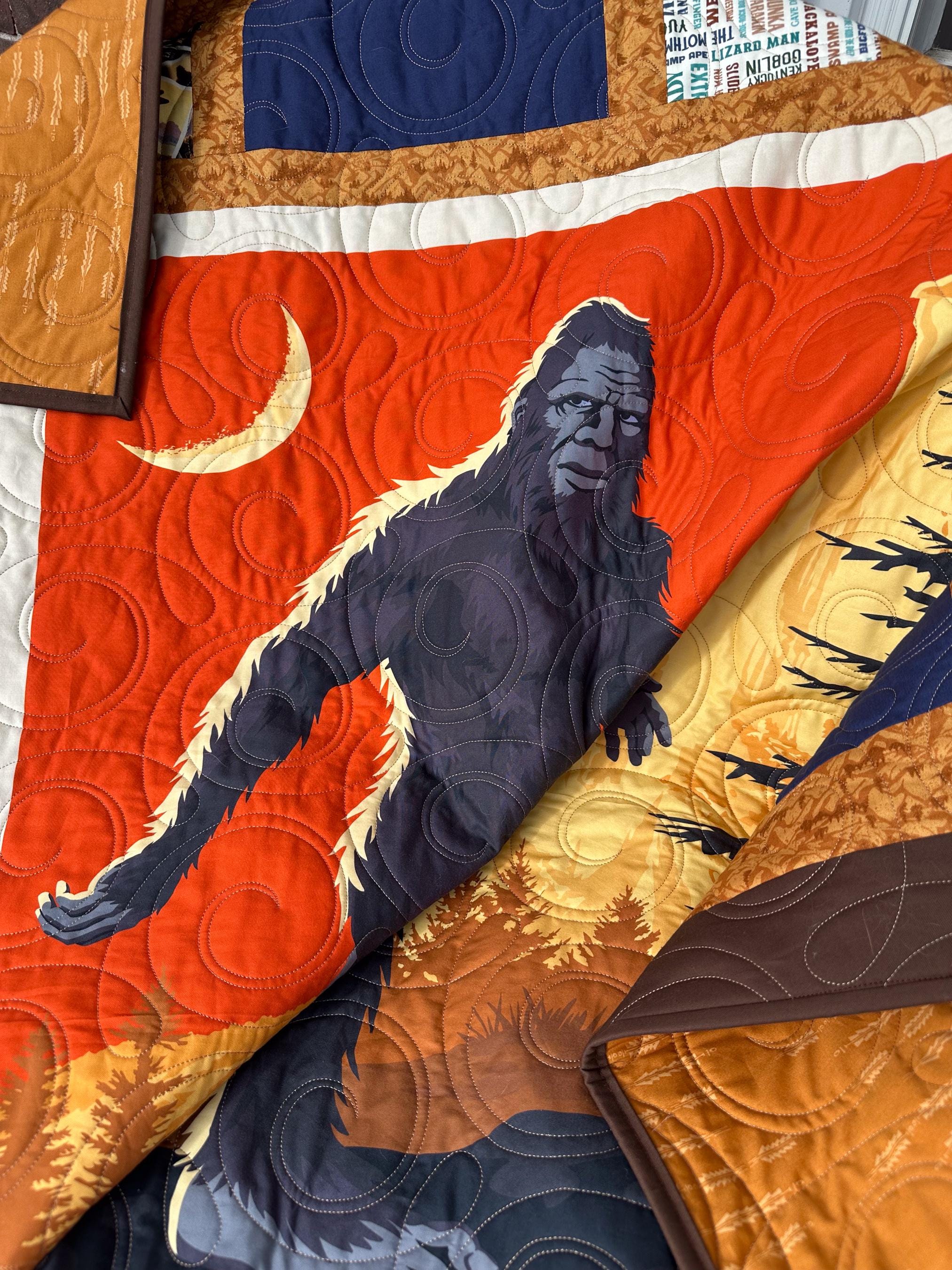 Bigfoot Quilt Kit | Includes Bigfoot Panel and Pattern | 59 X 67 in ...