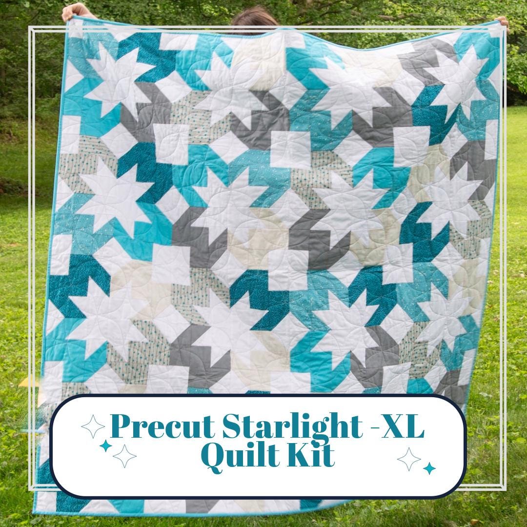 Precut Quilt Kit - Ready to Sew! - Extra Long Version | Starlight Quilt ... Precut Quilt Kit - Ready to Sew! - Extra Long Version | Starlight Quilt ...