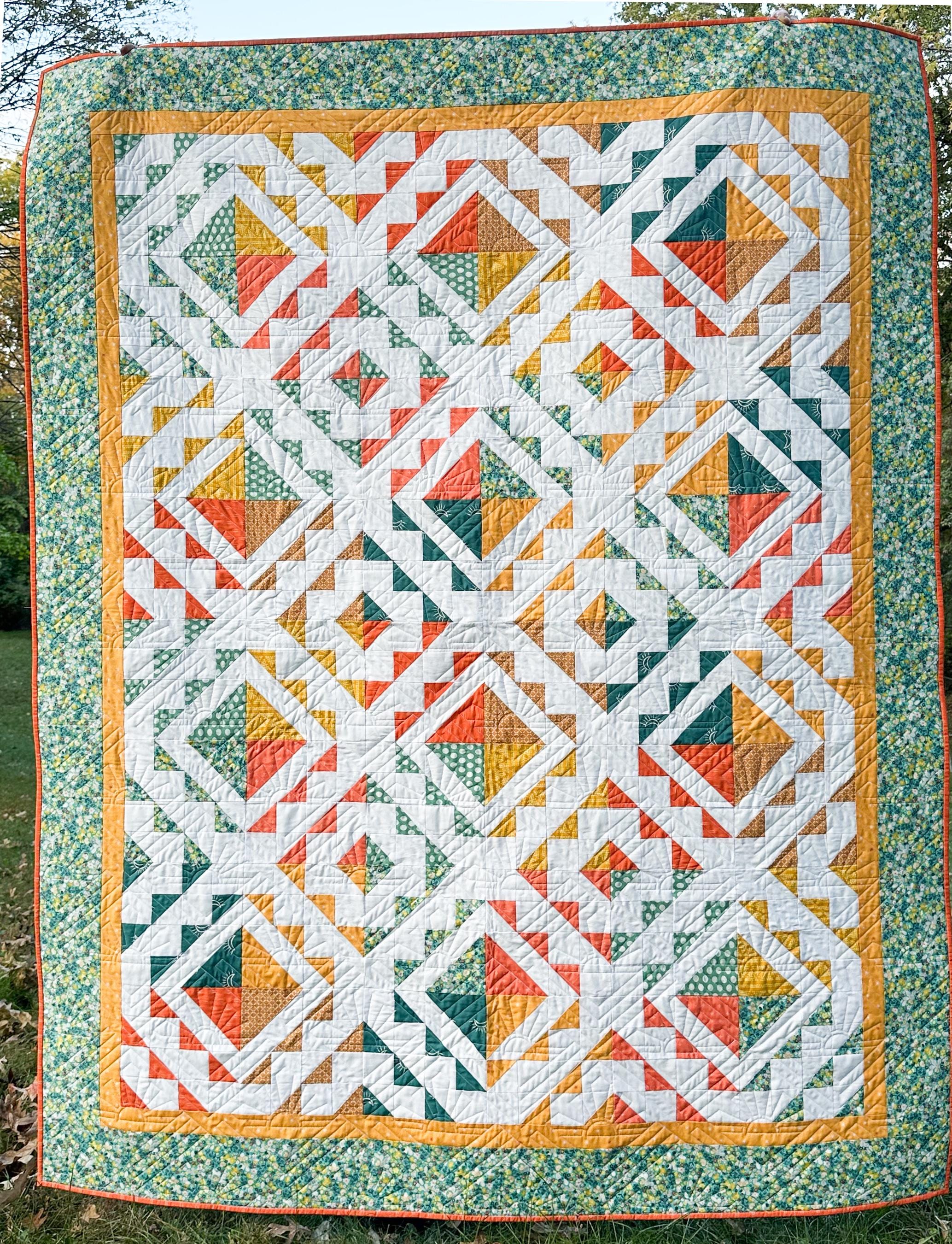 Cascade Falls Quilt Kit | Includes Pattern by Amy Smart | 60in X 76in ...