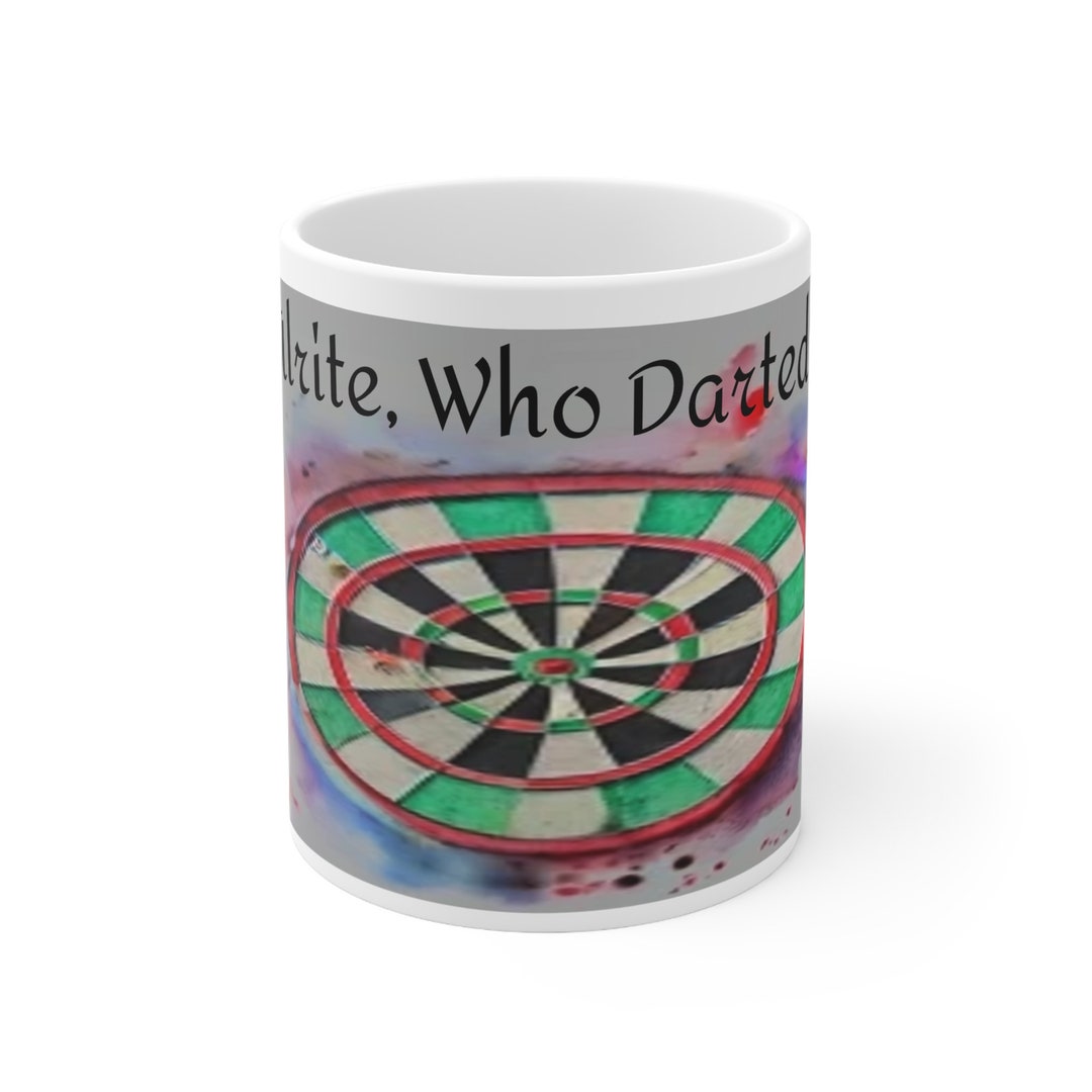 Custom Darts Mug Gift Darts Cup Funny Personal Darts Lover Mug - Etsy
