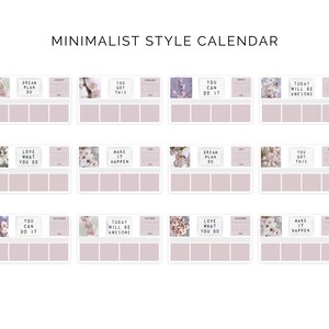 2024-2025 Minimalist Style Desktop Wallpaper Organizer + Folder Icons ...