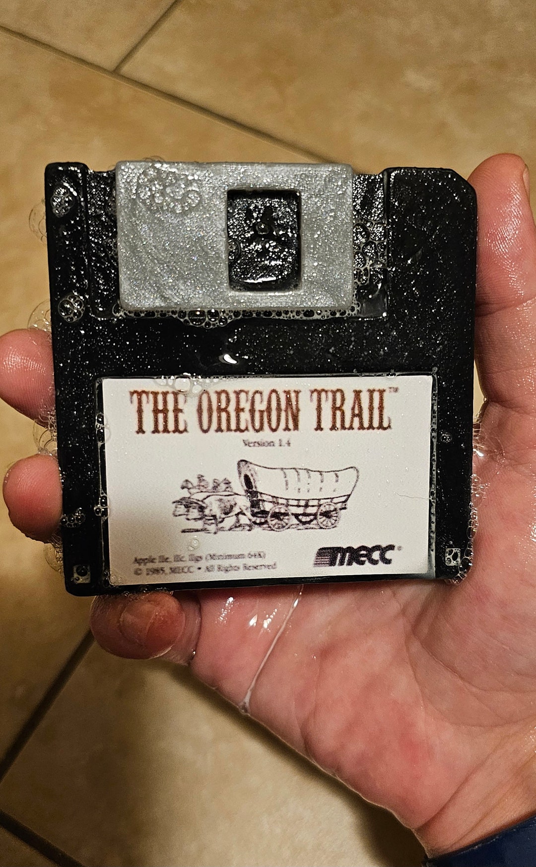 Floppy Disk Oregon Trail Soaps - Etsy